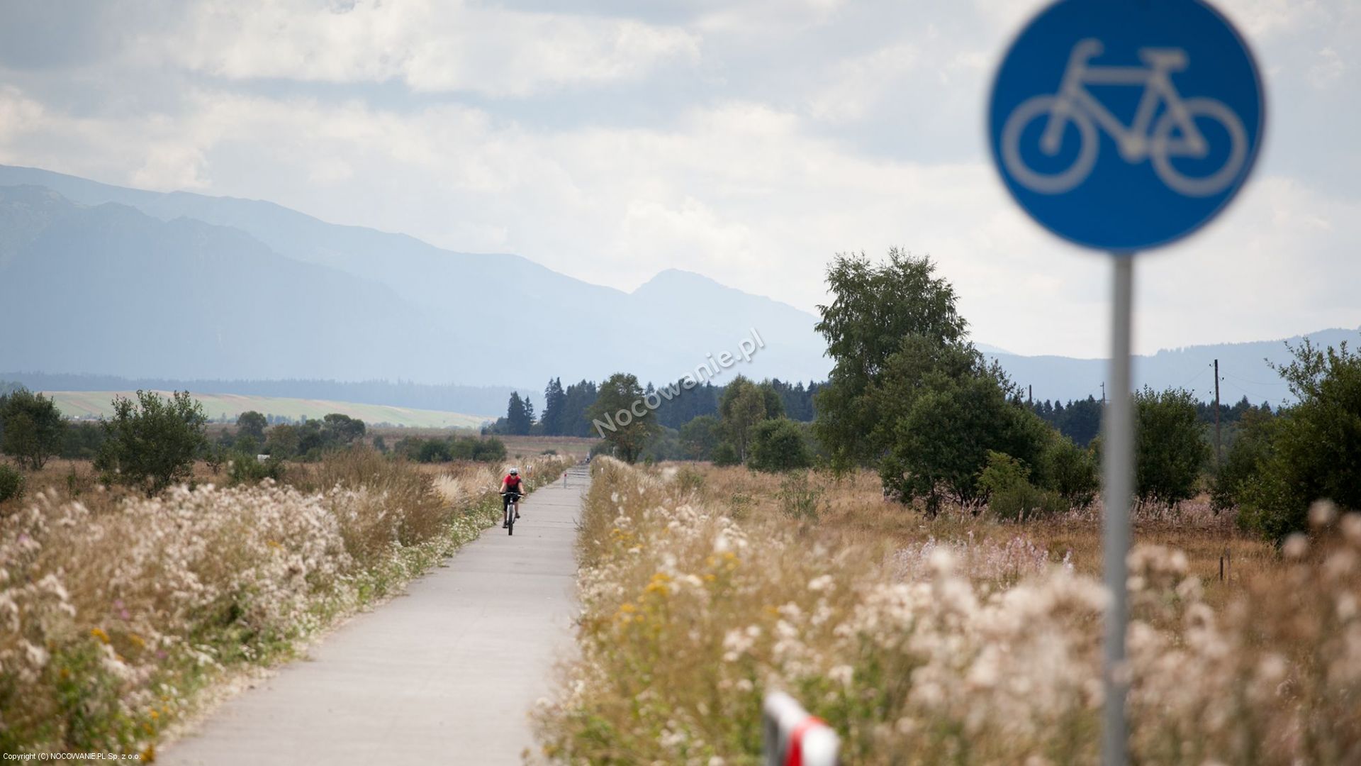 Szlak rowerowy Nowy Targ - Trstena Nowy Targ, mapa